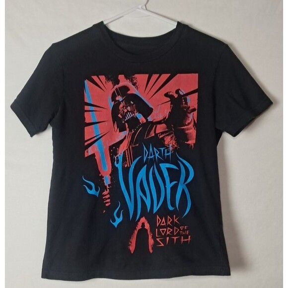 Star Wars | Shirts & Tops | Star Wars Boys 12 Darth Vader Shirt Black ...